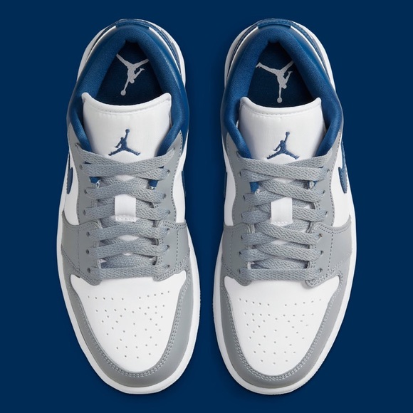 Jordan | Shoes | Nike Air Jordan Low Stealth French Blue White Shoes ...